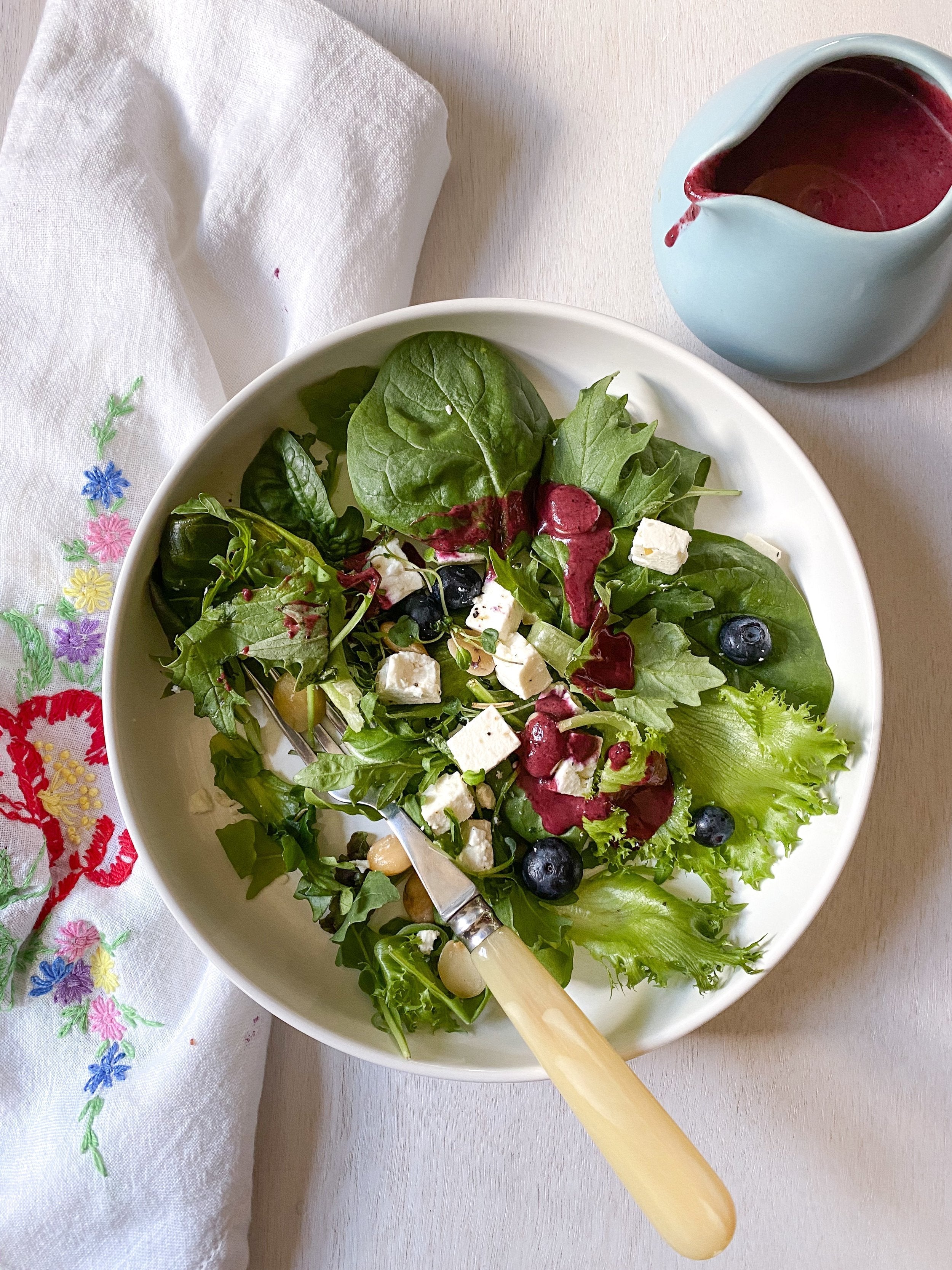 Blueberry Vinaigrette – In the Curious Kitchen